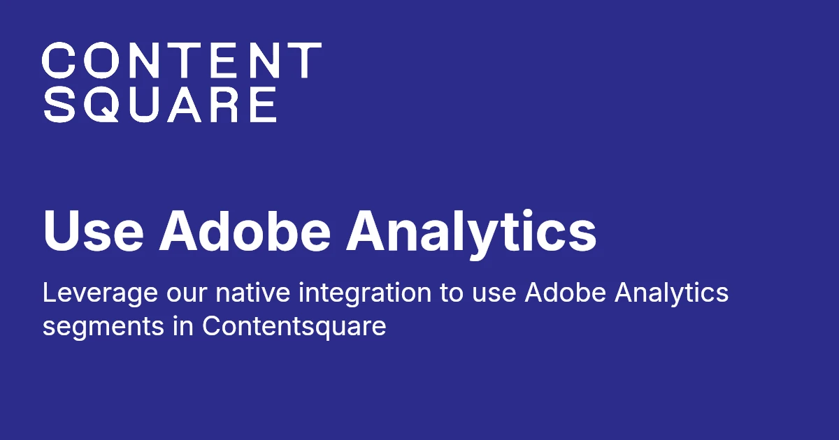 Use Adobe Analytics - Android